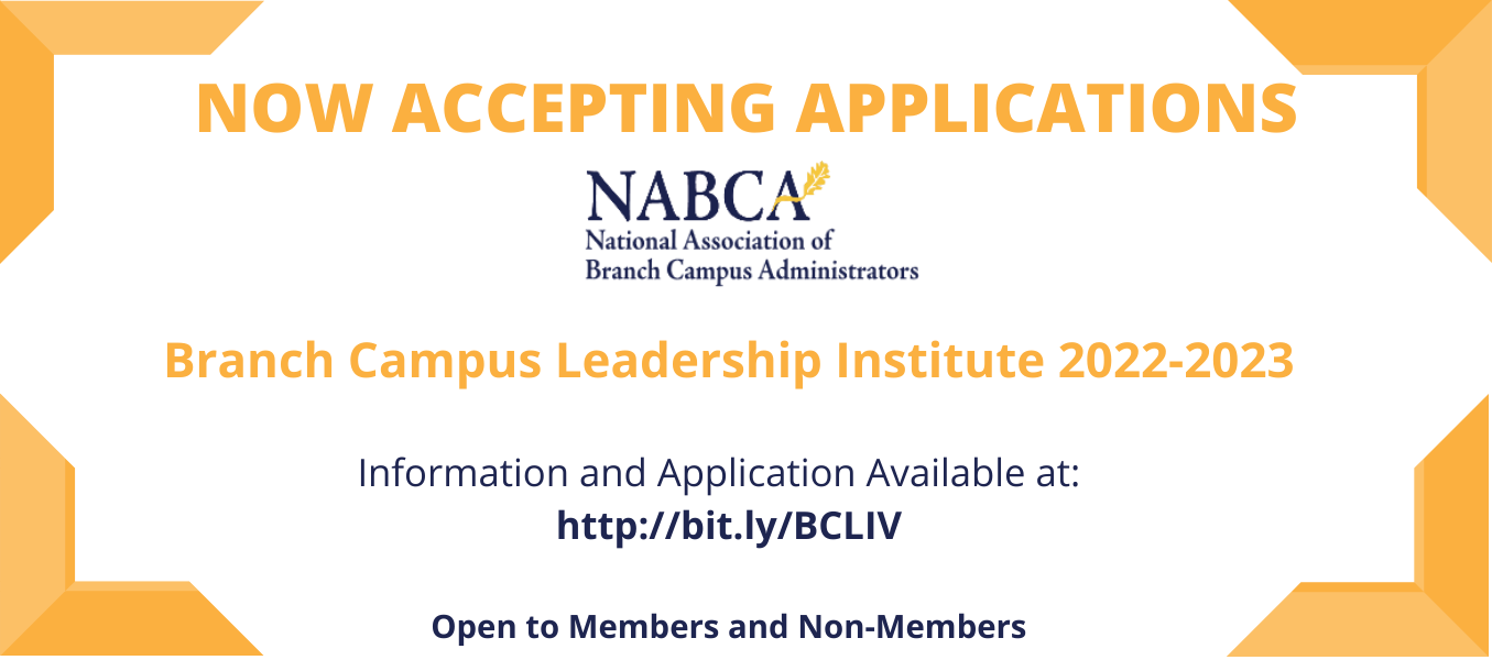 Home - National Association of Branch Campus Administrators